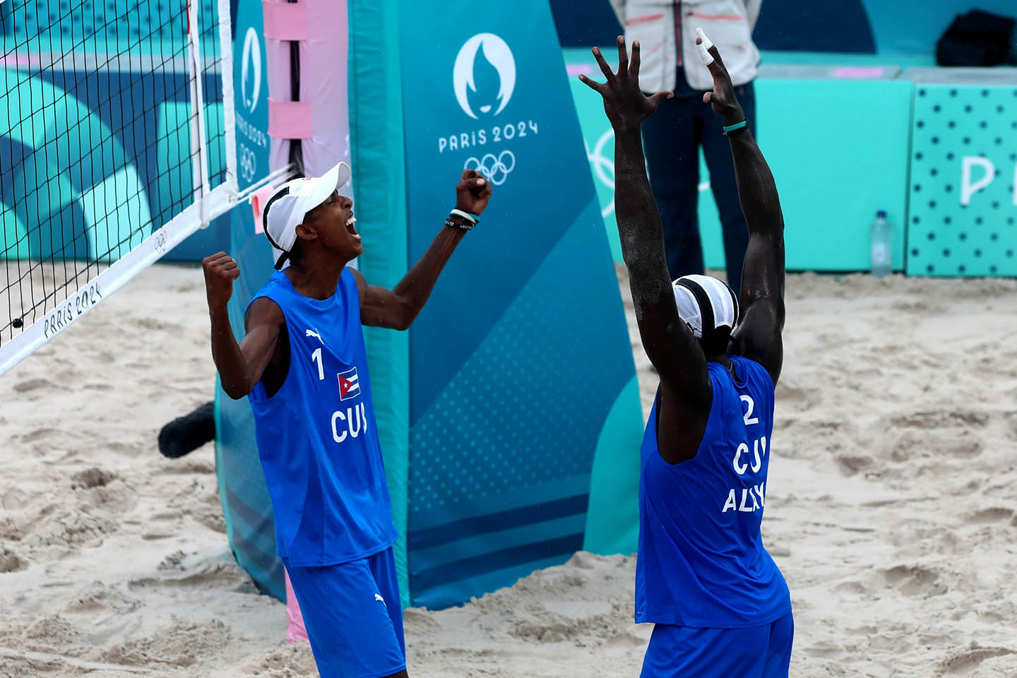 Éxito del vóley de playa matiza primera jornada de Cuba en París 2024 ...