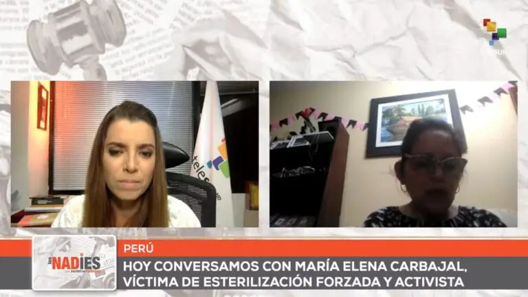 María Elena Carbajal: la esterilización forzada en Perú fue un delito y ...